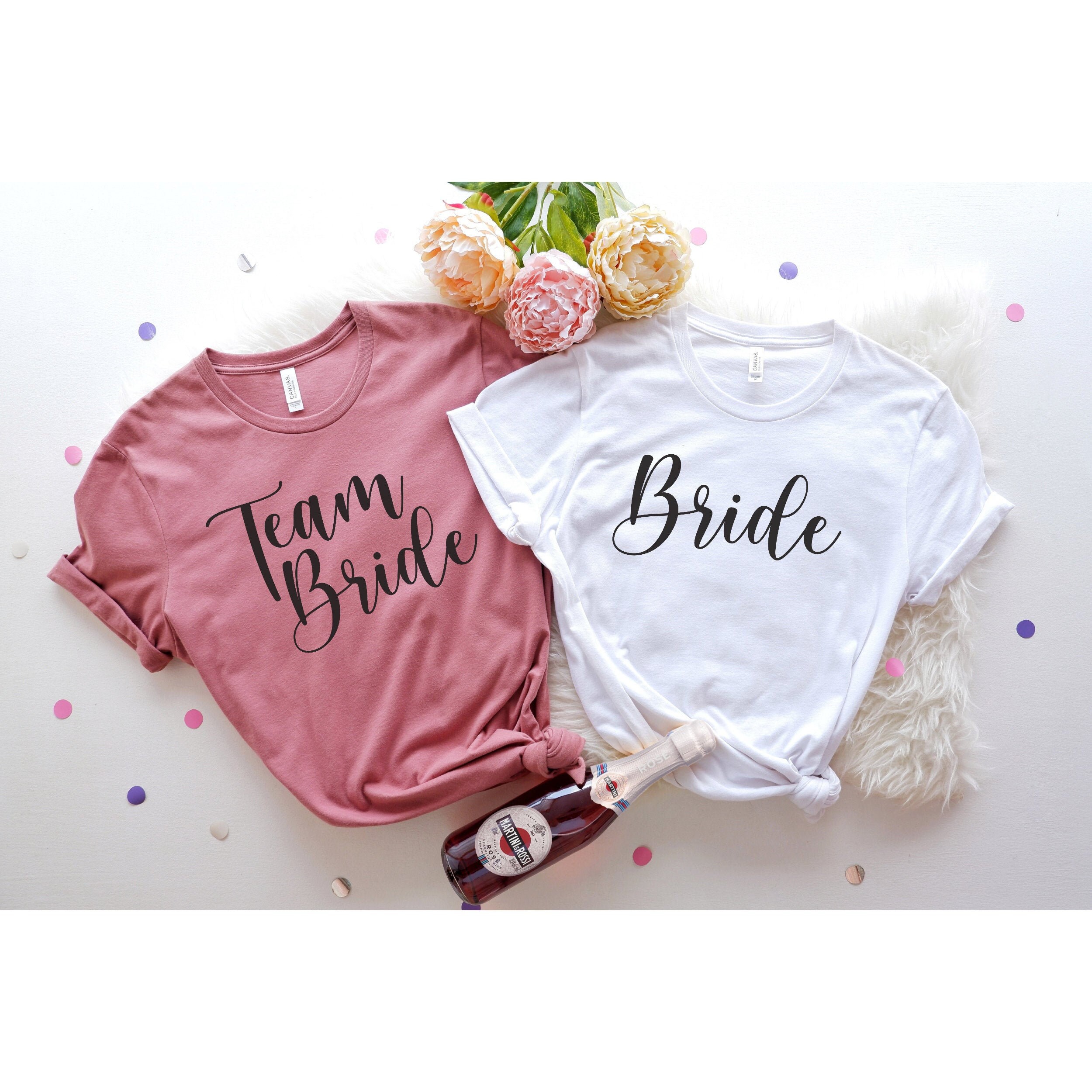 Team Bride Bridal Shirt Bachelorette Tank Bridal Party Tank | Etsy