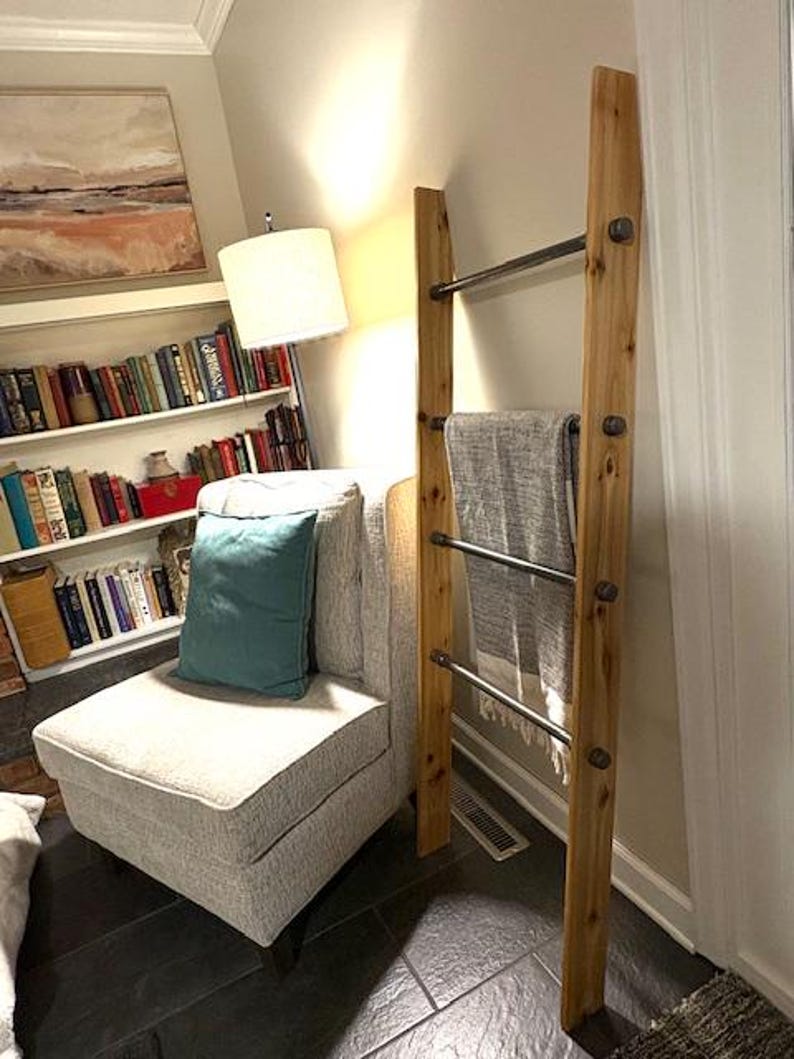 Cedar Blanket Ladder Pipe Rungs - Etsy
