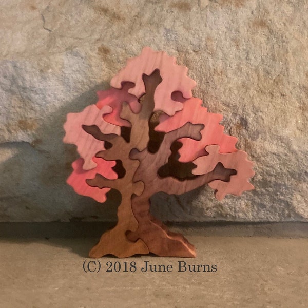 Wood Tree Puzzle - Etsy