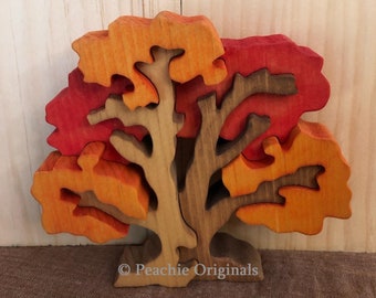 Snowman Wooden Art Puzzle Made in the USA Nontoxic 3-D - Etsy