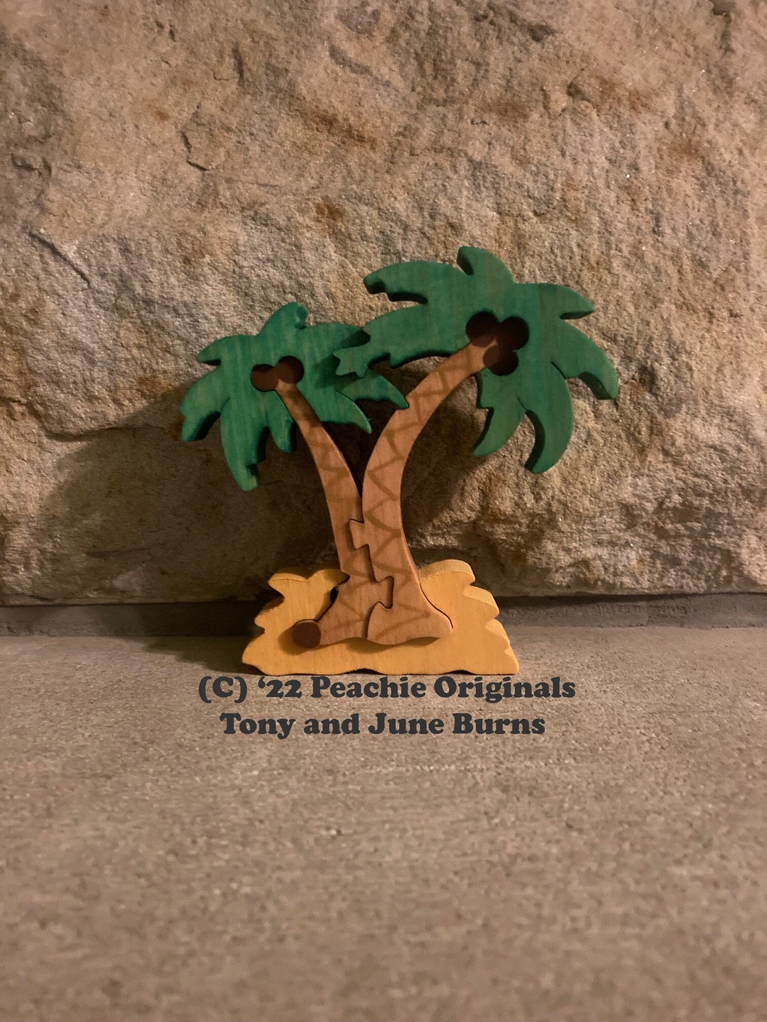 Tropical Palm Tree Puzzle , on a Sandy Beach , Art Puzzle , Beach - Etsy