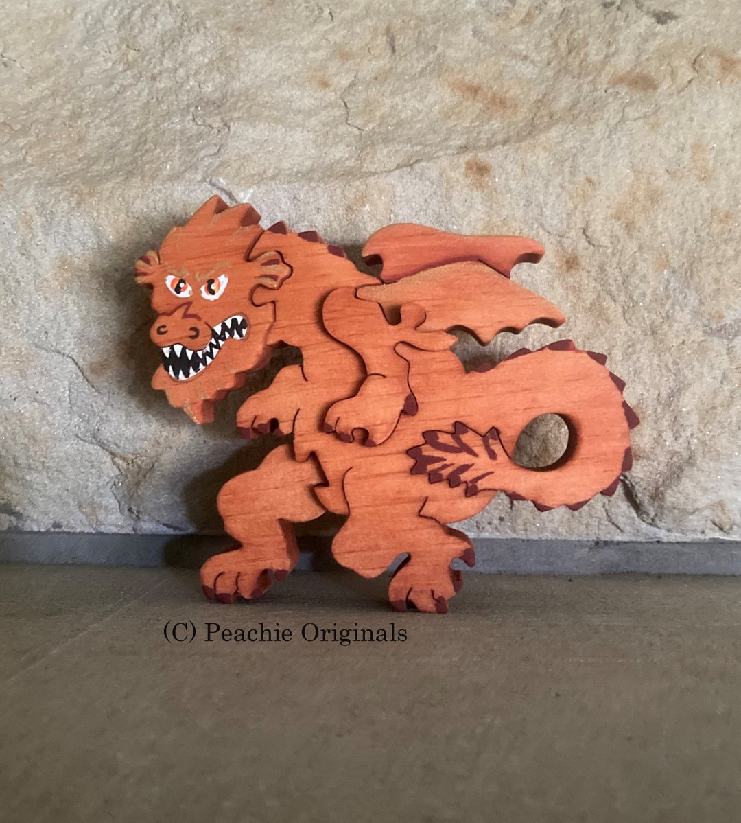 Rusty the Dragon , He's Ready for a Battle ! , Dragon Puzzle , Dragon ...