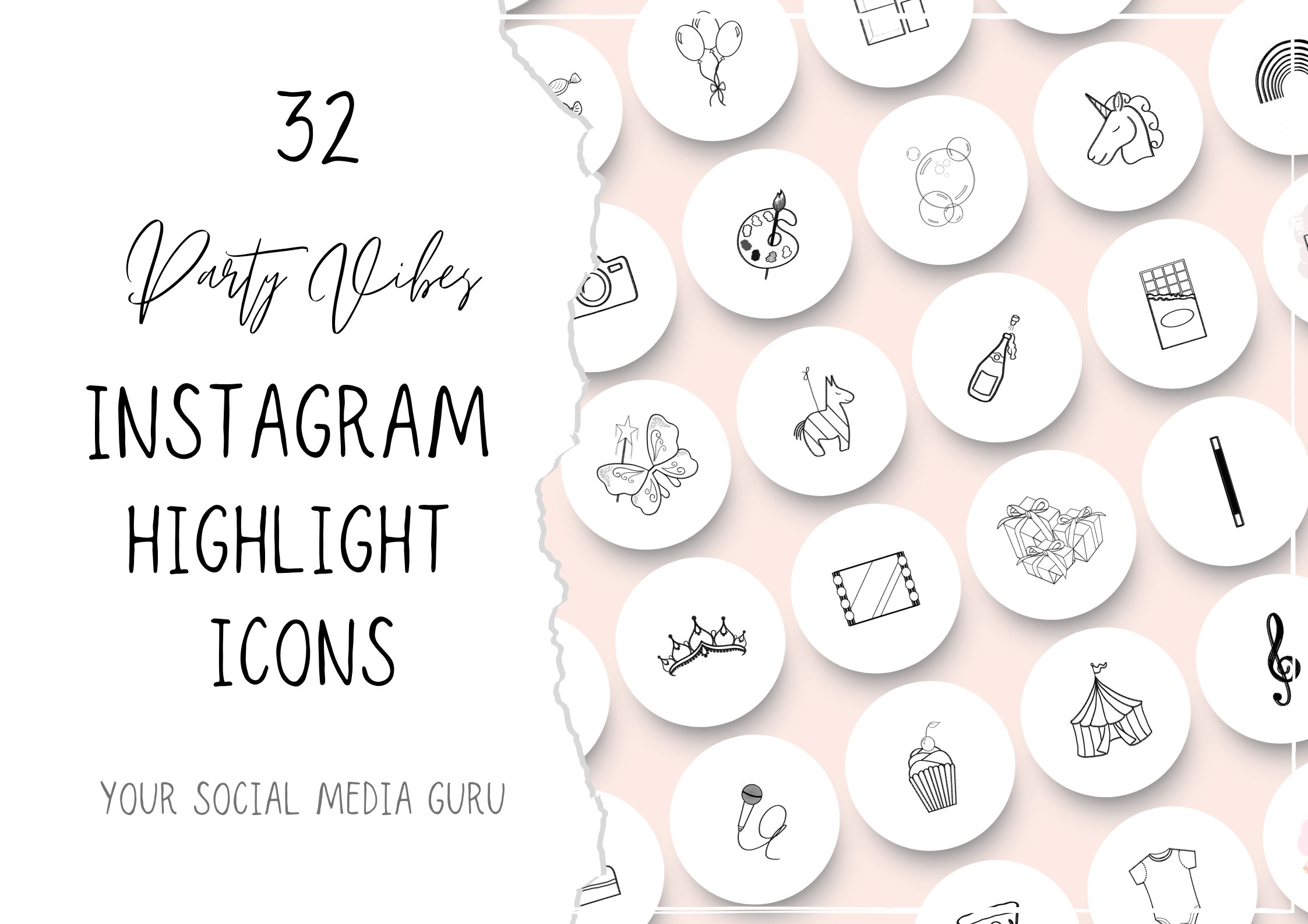 Entertainer, Instagram Highlight Icons, Party Planner, Insta Story ...