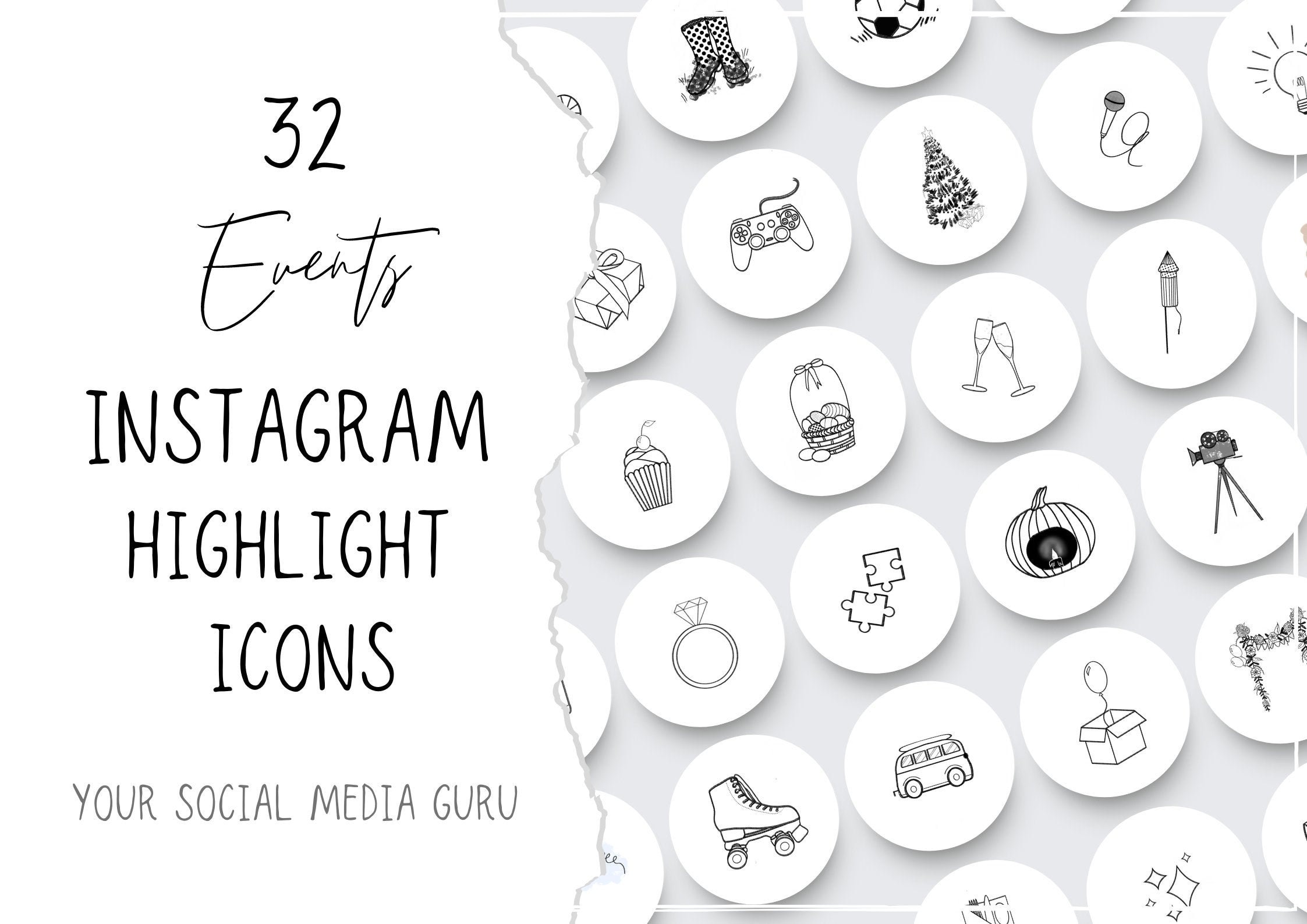 Events, Entertainer, Party, Story Covers, Instagram Highlight Icons ...