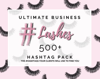 Lash Content Calendar - Etsy
