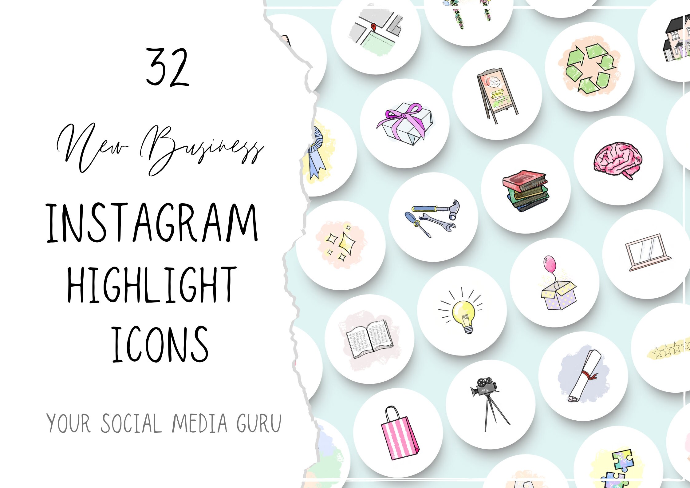 Business, Marketing, Instagram Highlight Icons, Story Covers, Insta ...