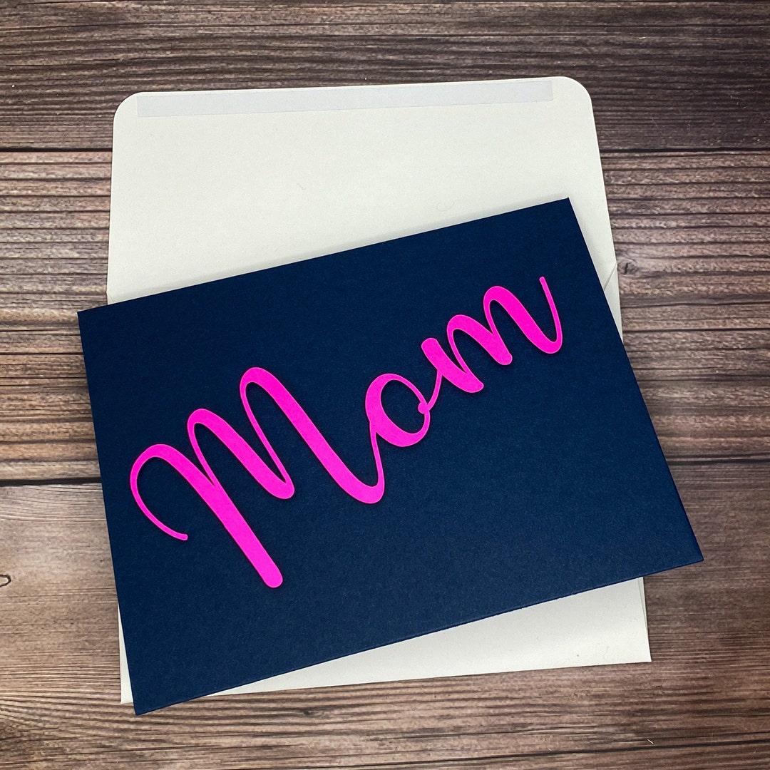 Mom Card, Birthday Card for Mom, Mother's Day Card, Blank Mom Card ...