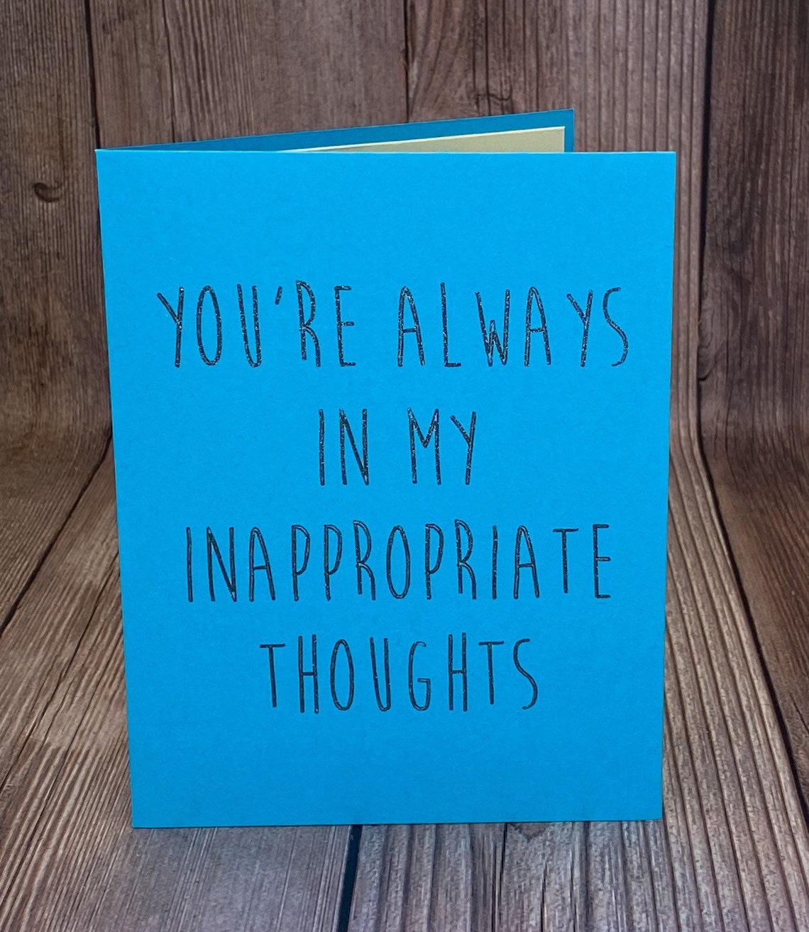 Inappropriate Thoughts Card Funny Anniversary Card Funny - Etsy