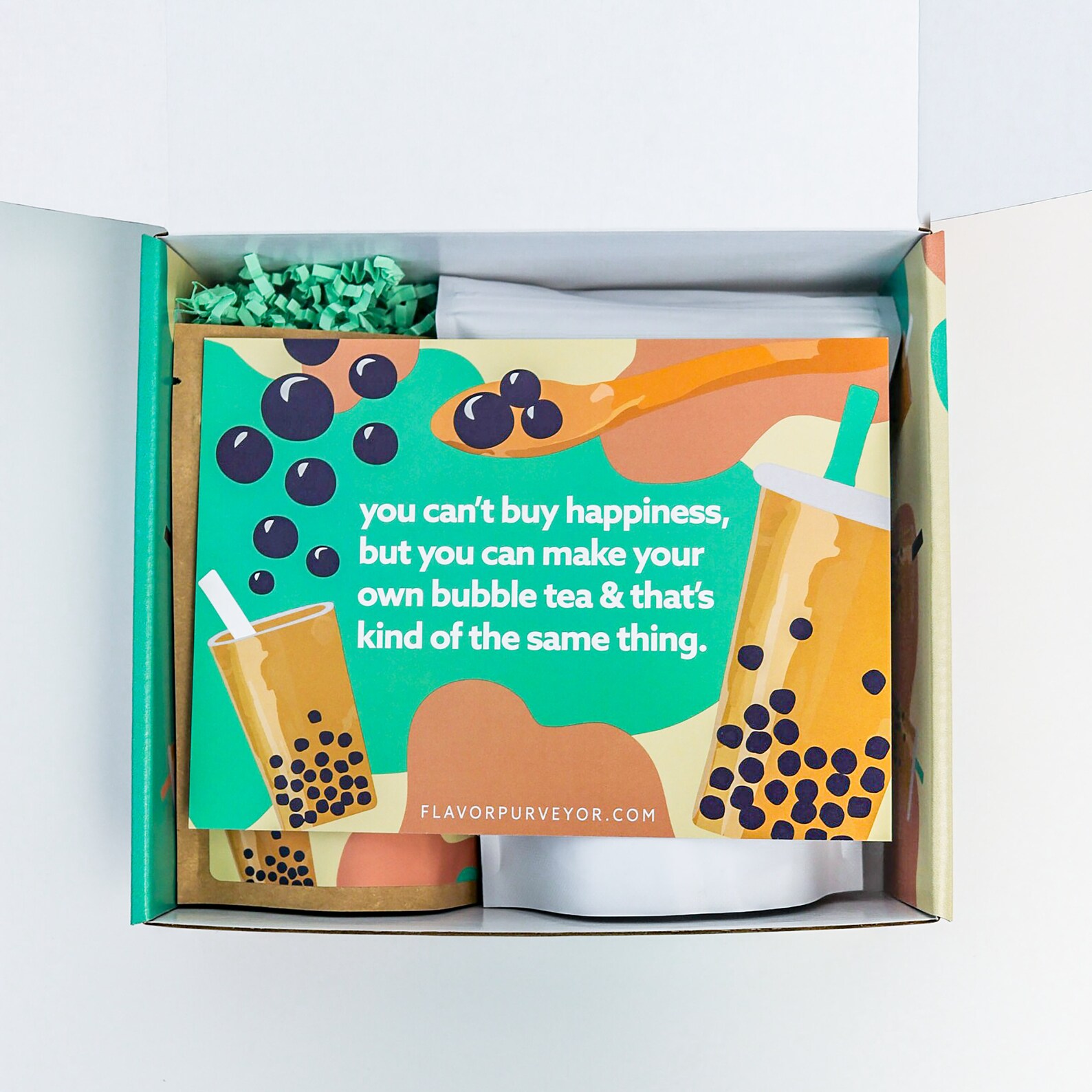 Bubble Tea Kit DIY Boba Tapioca Pearls - Etsy