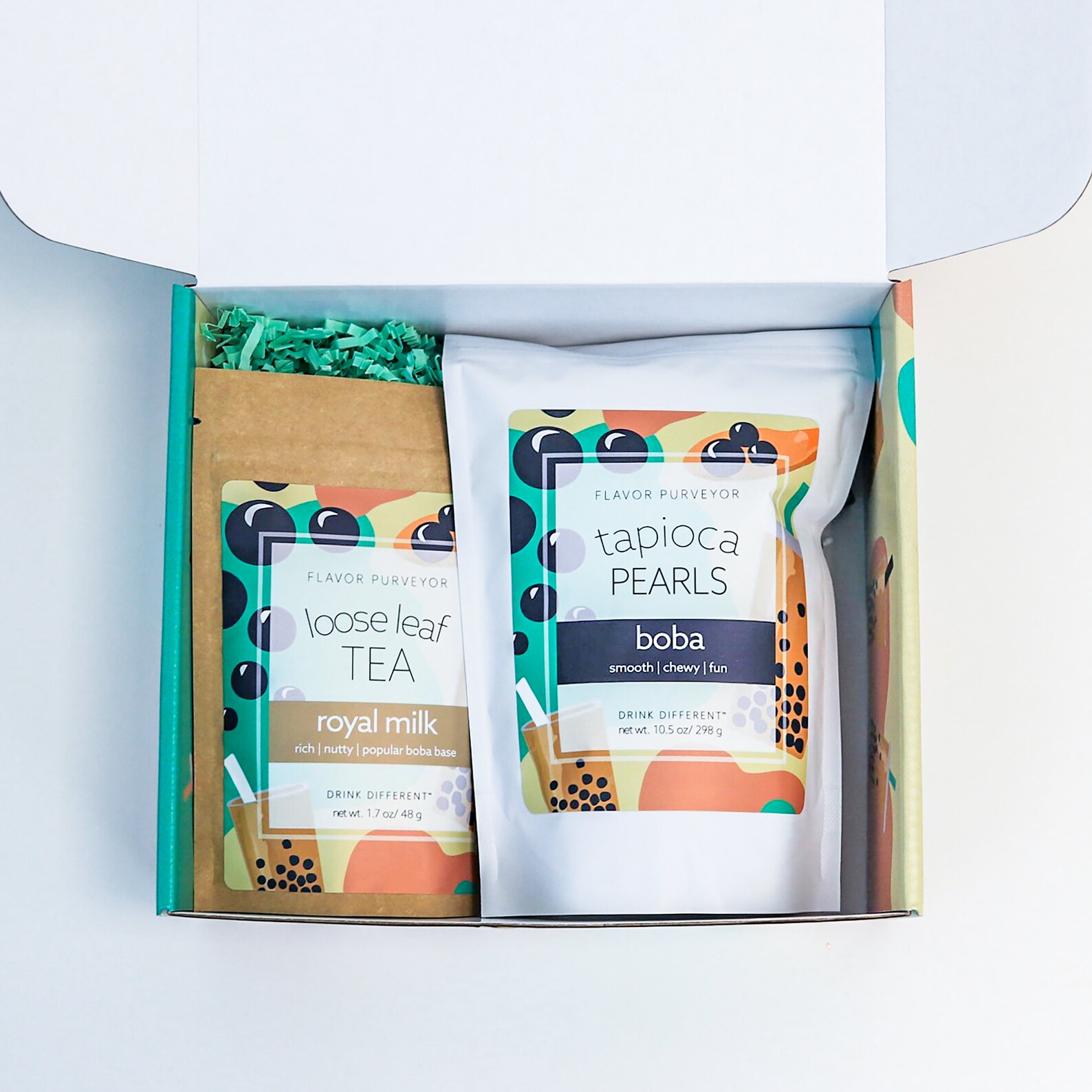 Bubble Tea Kit DIY Boba Tapioca Pearls - Etsy