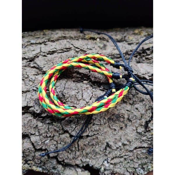 Rasta Bracelet - Etsy