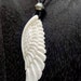 Bone Angel Wing White Hand Carved - Etsy UK