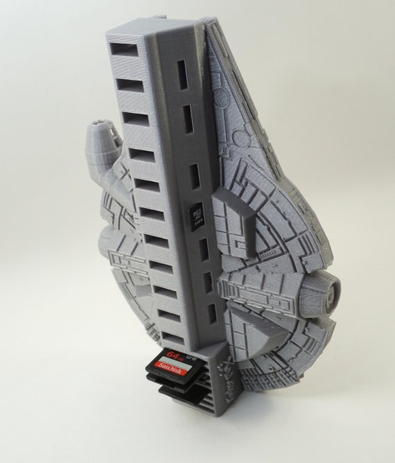 Millennium Falcon Micro USB Card Holder - Etsy