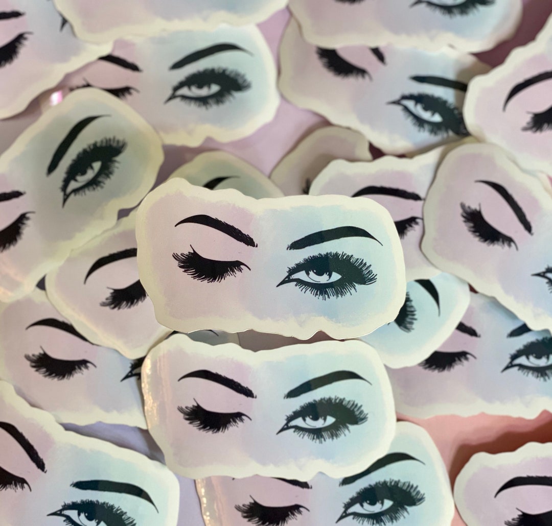 Winky Eyes- WATERPROOF/WEATHERPROOF - Etsy