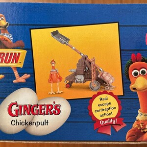 Chicken Run, Ginger's Chickenpult (playmates #40220/40223), 2000, MIB ...