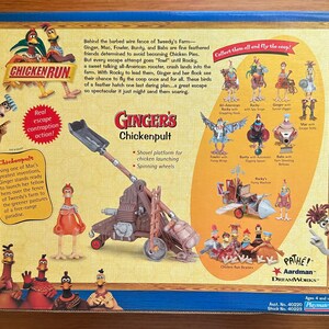 Chicken Run, Ginger's Chickenpult (playmates #40220/40223), 2000, MIB ...