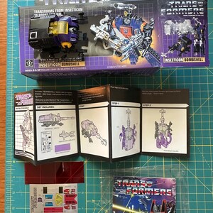 Transformers Insecticon Bombshell Gen 1, Hasbro 1984 - Etsy