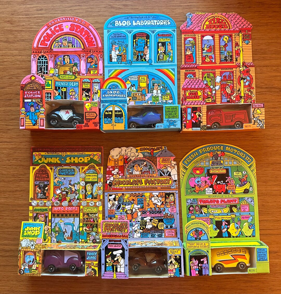 1983 Hallmark ROAD ROVERS, Die Cast, Complete Set of 6, MIB - Etsy