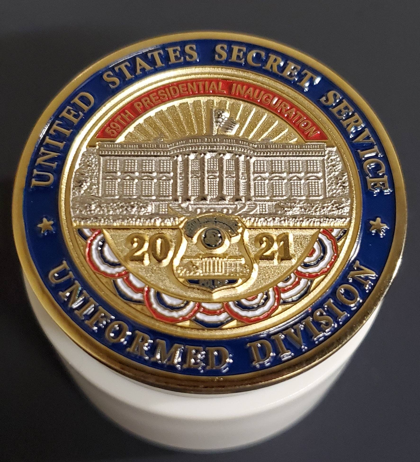 2021 US Secret Service Inauguration Coin POTUS, Original From the ...
