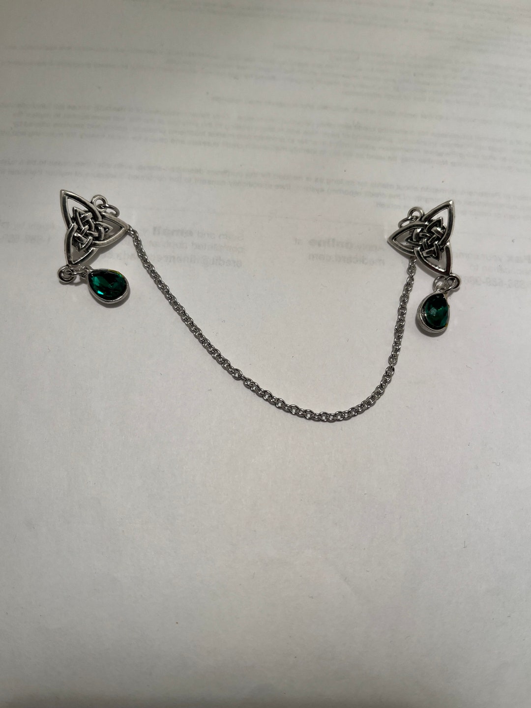 Celtic Knot Collar Pins - Etsy