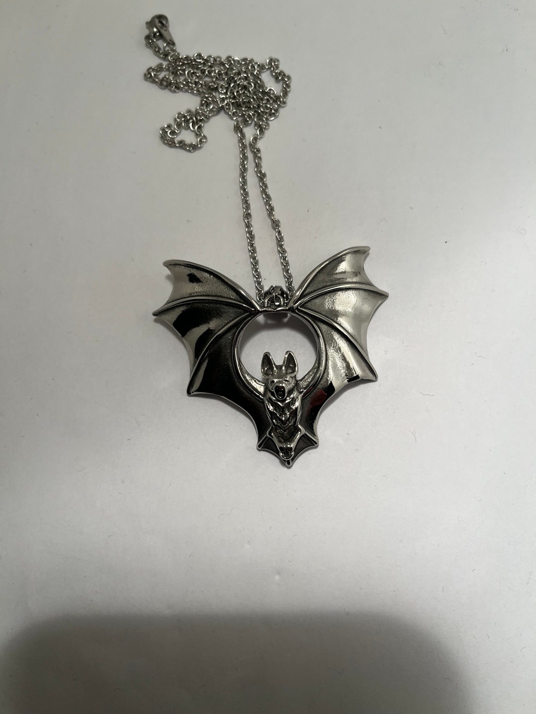 Alucard Vampire Bat in Flight, Stainless Steel - Etsy