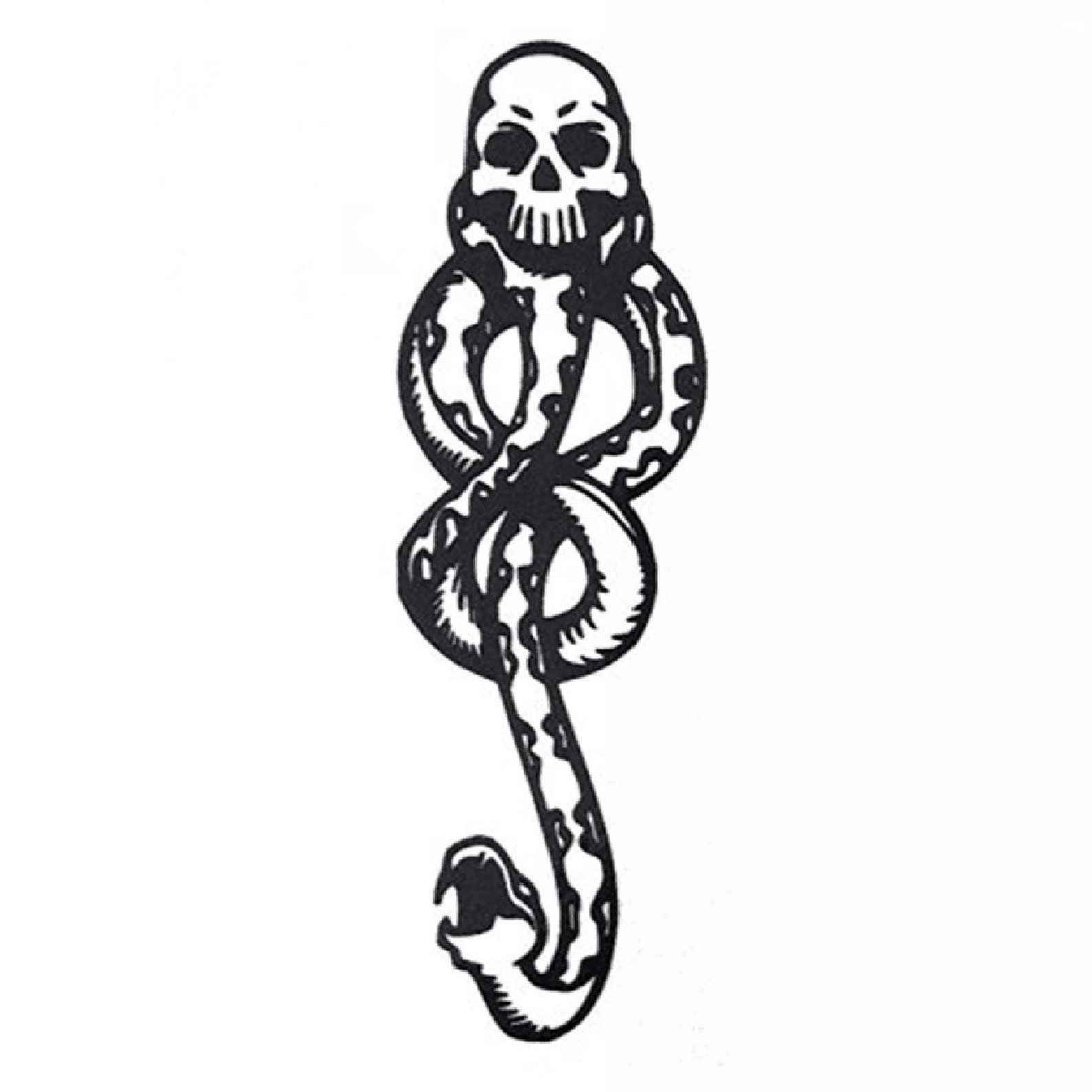 Death Eaters Symbol Pendant Necklace Harry Potter Stainless | Etsy