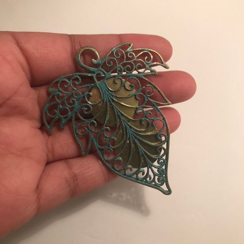 Elven Leaf Brooch - Etsy