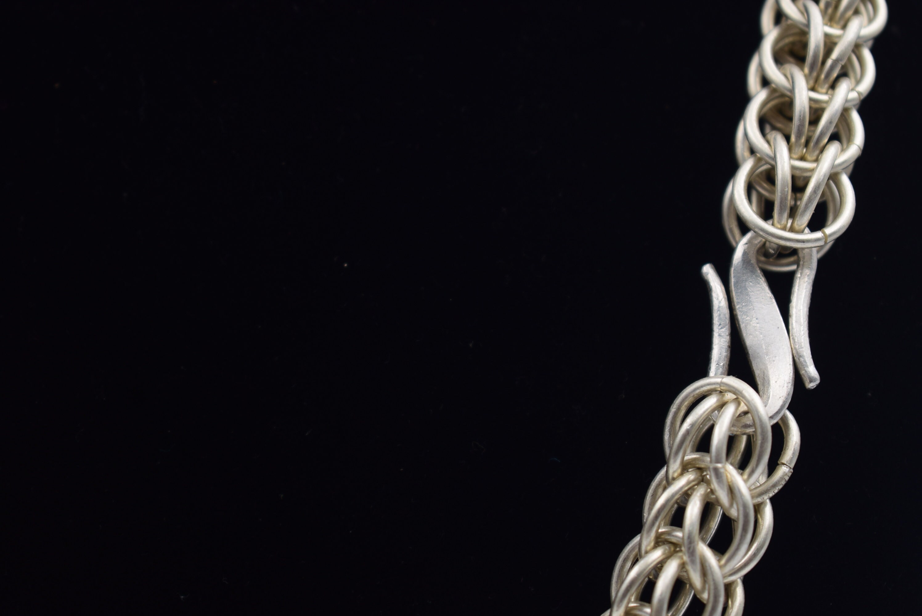 99.9 % Silver Full Persian Fox Tail Chain. 22.5 Inches Long. - Etsy