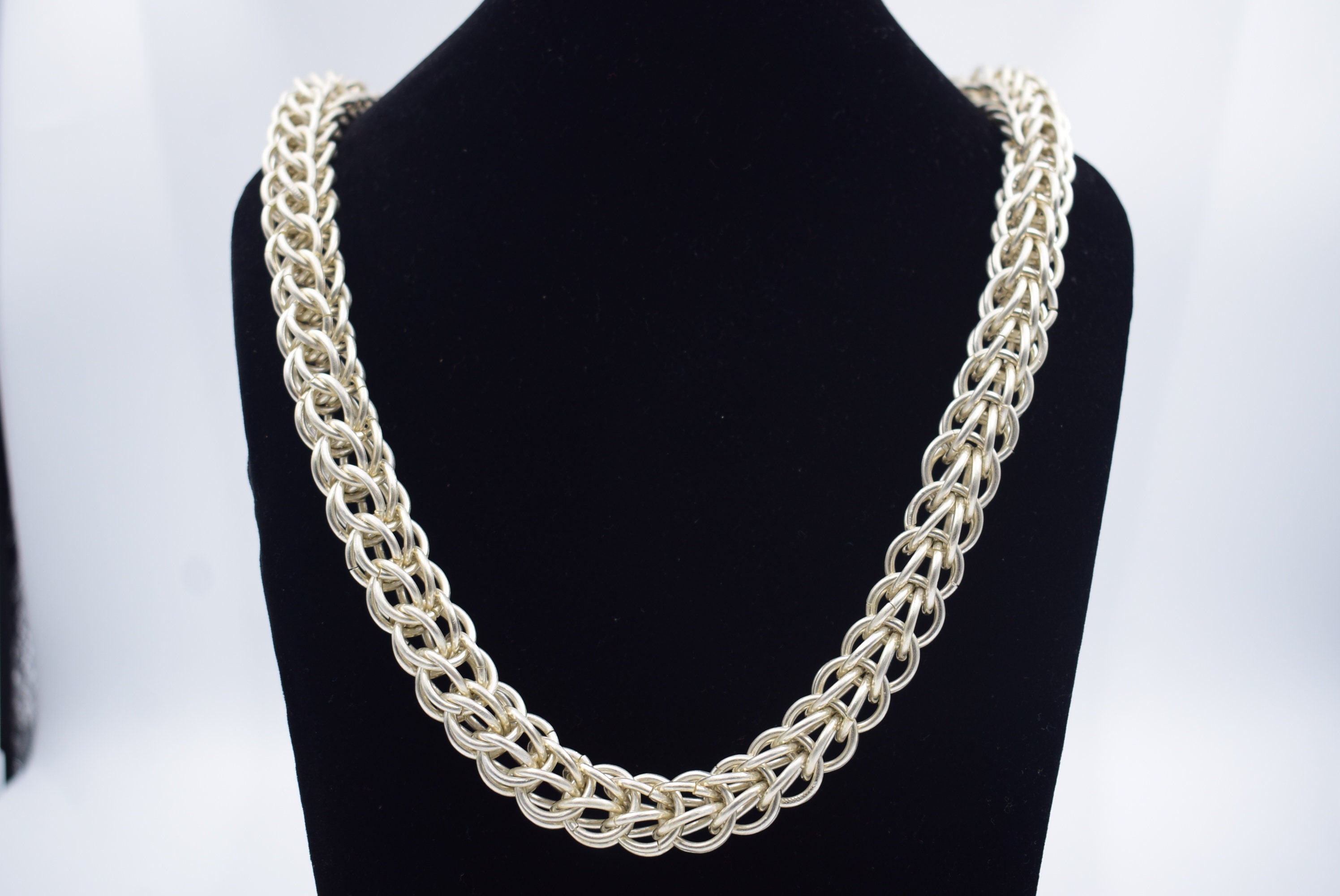 99.9 % Silver Full Persian Fox Tail Chain. 22.5 Inches Long. - Etsy