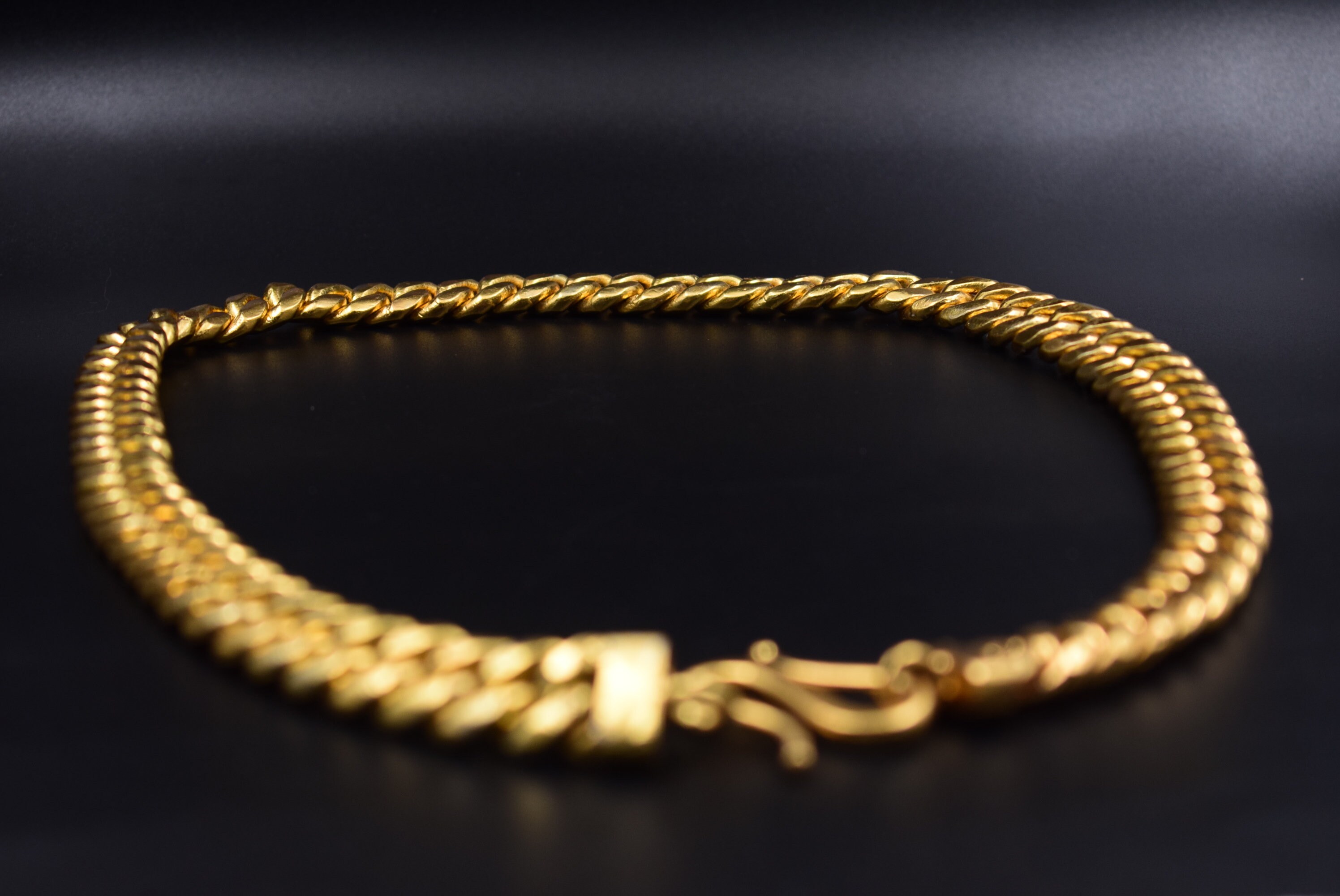 Cuban Link Chain Necklace Made With 10 Gauge Copper 24k Gold - Etsy