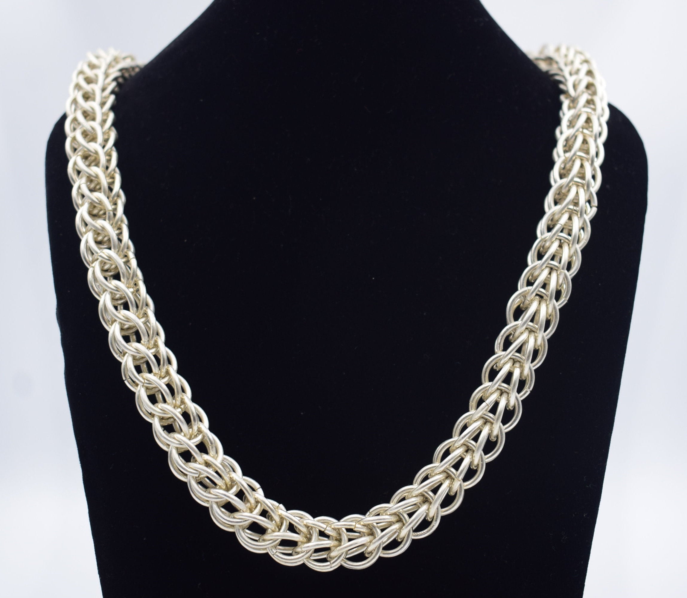 99.9 % Silver Full Persian Fox Tail Chain. 22.5 Inches Long. - Etsy