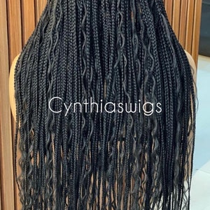 Boho Triangle KNOTLESS Braids - Etsy