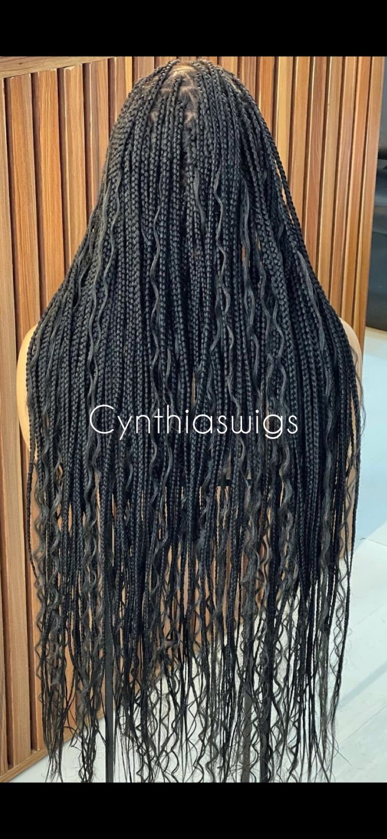 Boho Triangle KNOTLESS Braids - Etsy