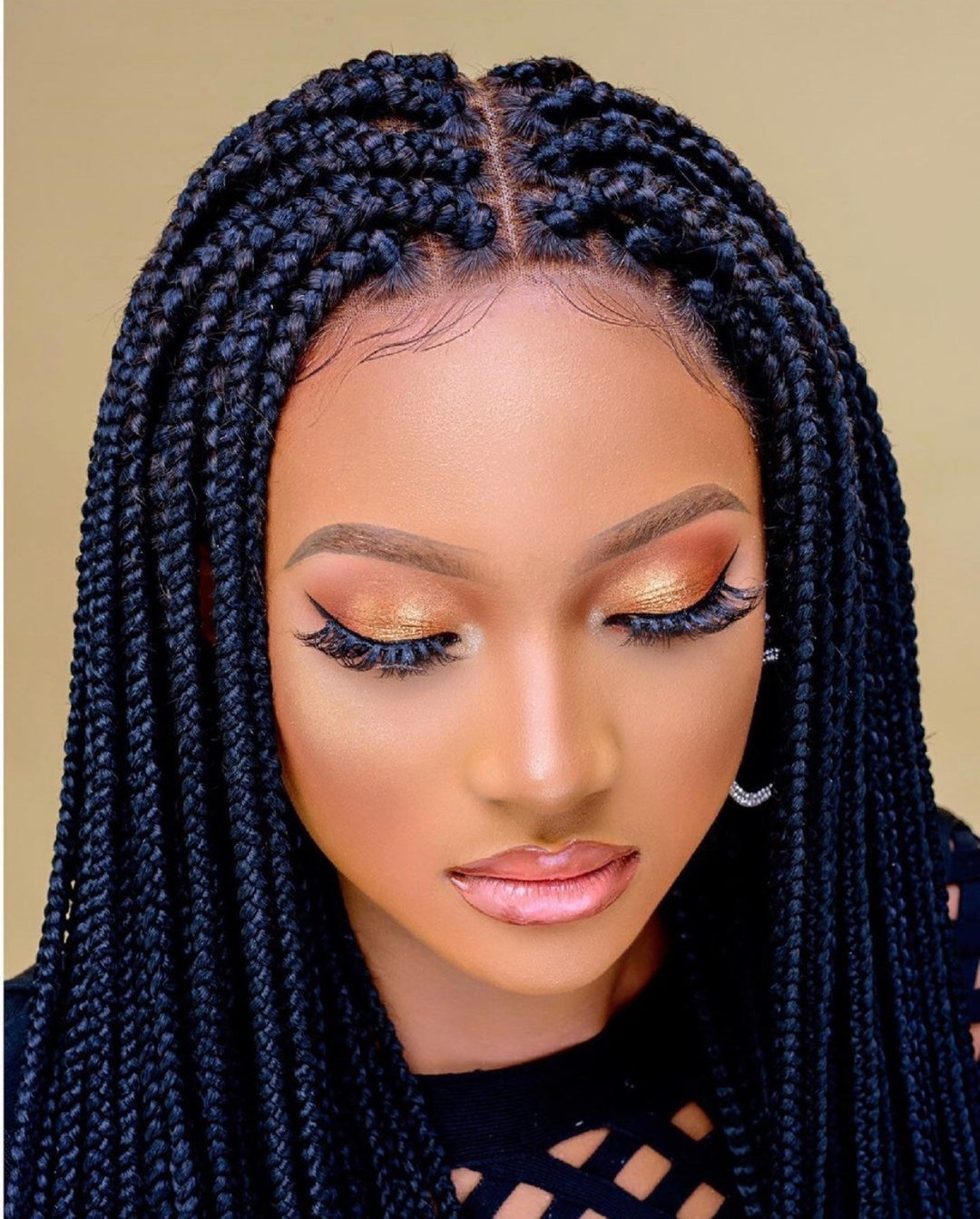 Medium Size Box Braids Etsy Medium Size Box Braids Etsy