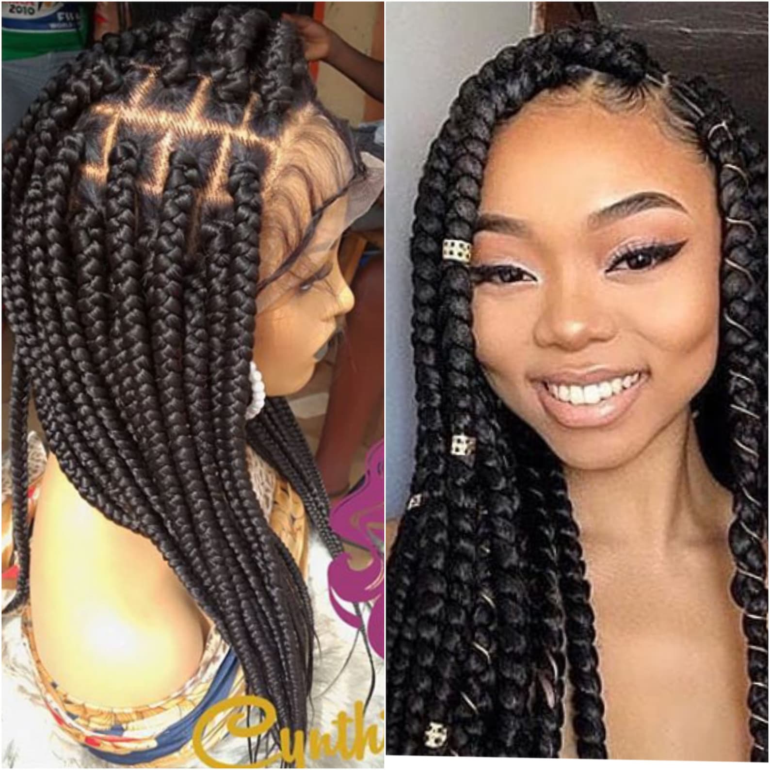 Chunky Box Braids - Etsy
