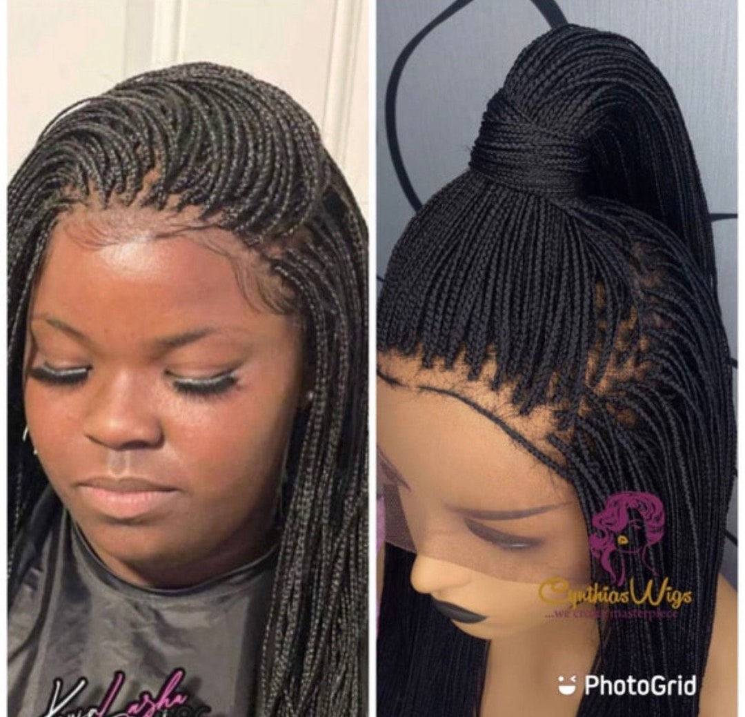 Micro Box Braids Full Lace - Etsy