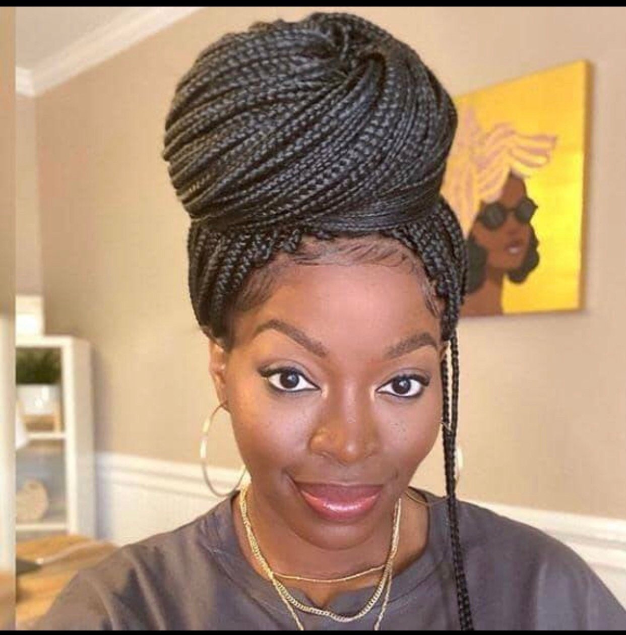 Small Box Braids - Etsy
