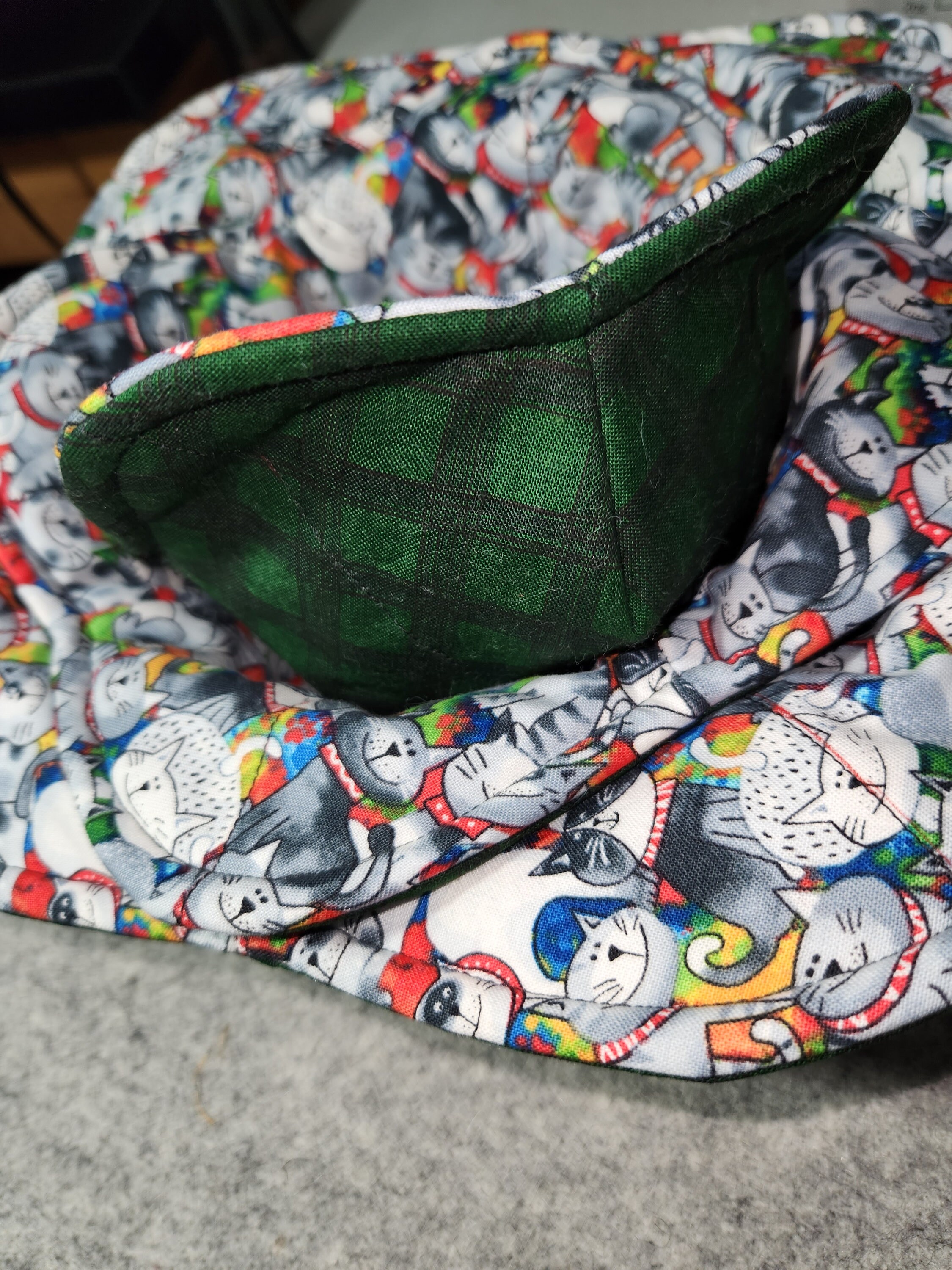 Bowl Cozy, Set of 3 Microwave Bowl Cozies, Reversable, Pot Holder ...