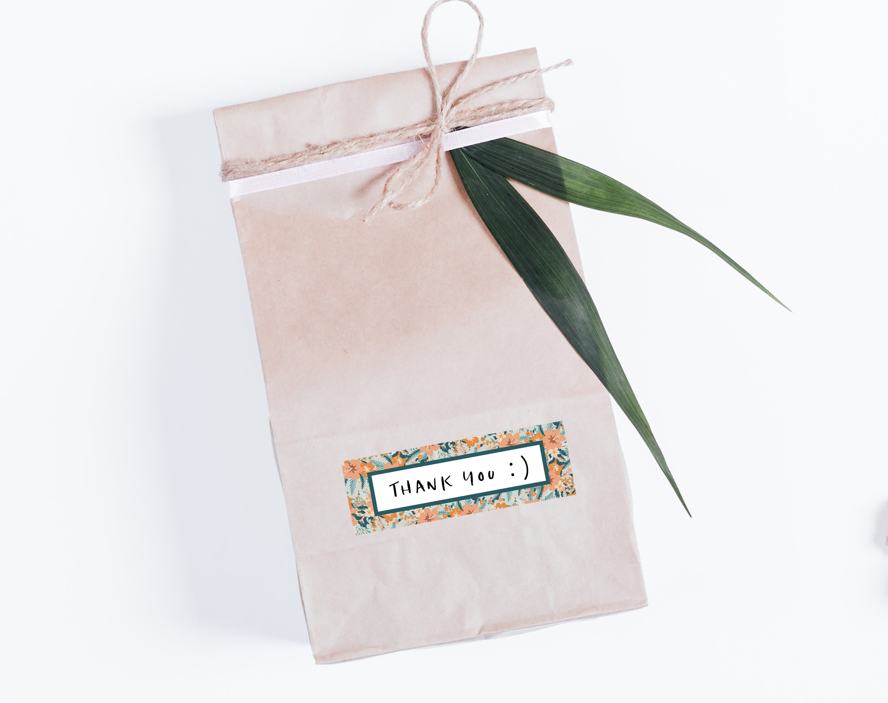 3 Sheets Floral Pattern Labels, Blank Labels, Planner Sticker, Gift ...