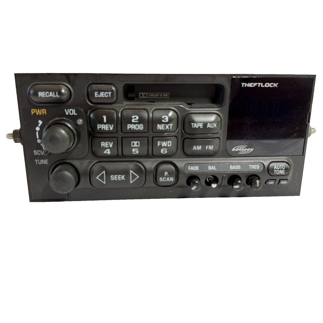 Chevy Camaro Monsoon Am/fm/cassette Radio 1997-2002 98-02 Delco Parts ...