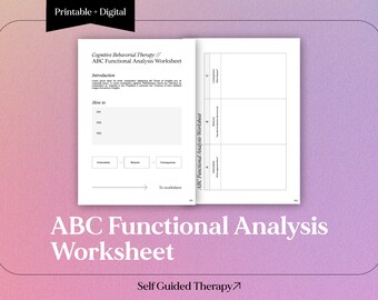 Cognitive Behavioral Therapy - Etsy