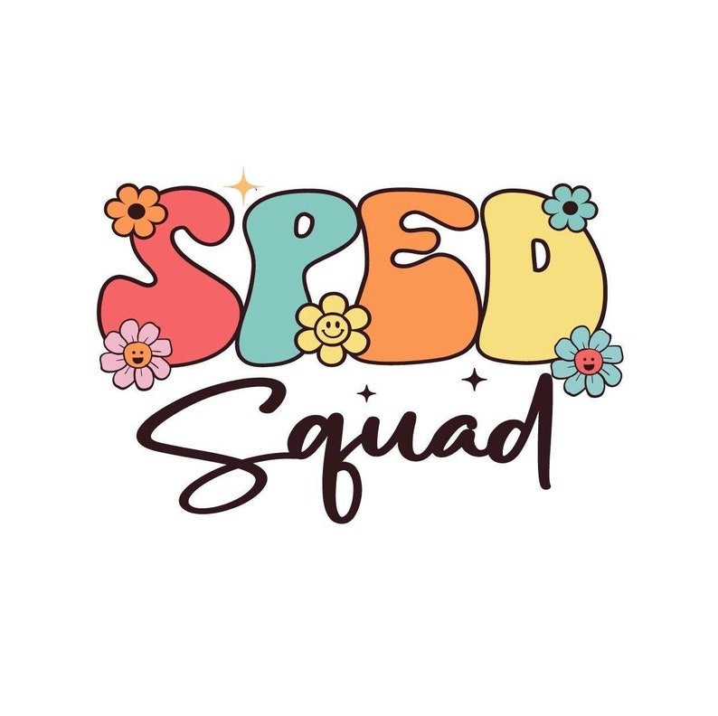 SPED Squad Svg, Special Education Teacher Svg, Teacher Svg, Back to ...
