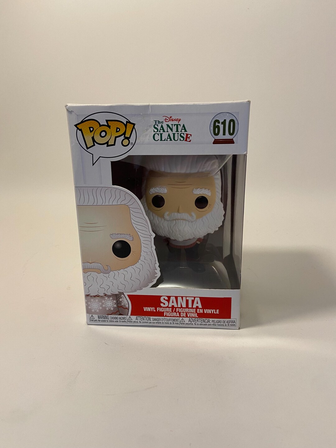 Disney the Santa Clause Movie Santa Funko Pop 610 in Box - Etsy