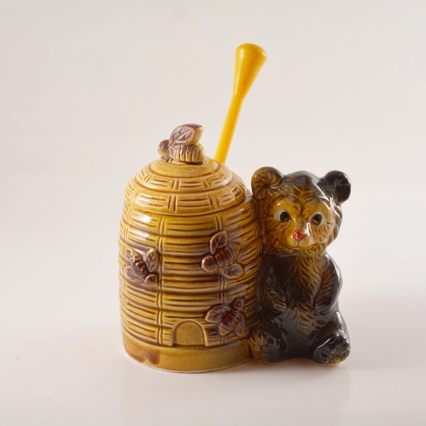 Bear Honey Pot - Etsy