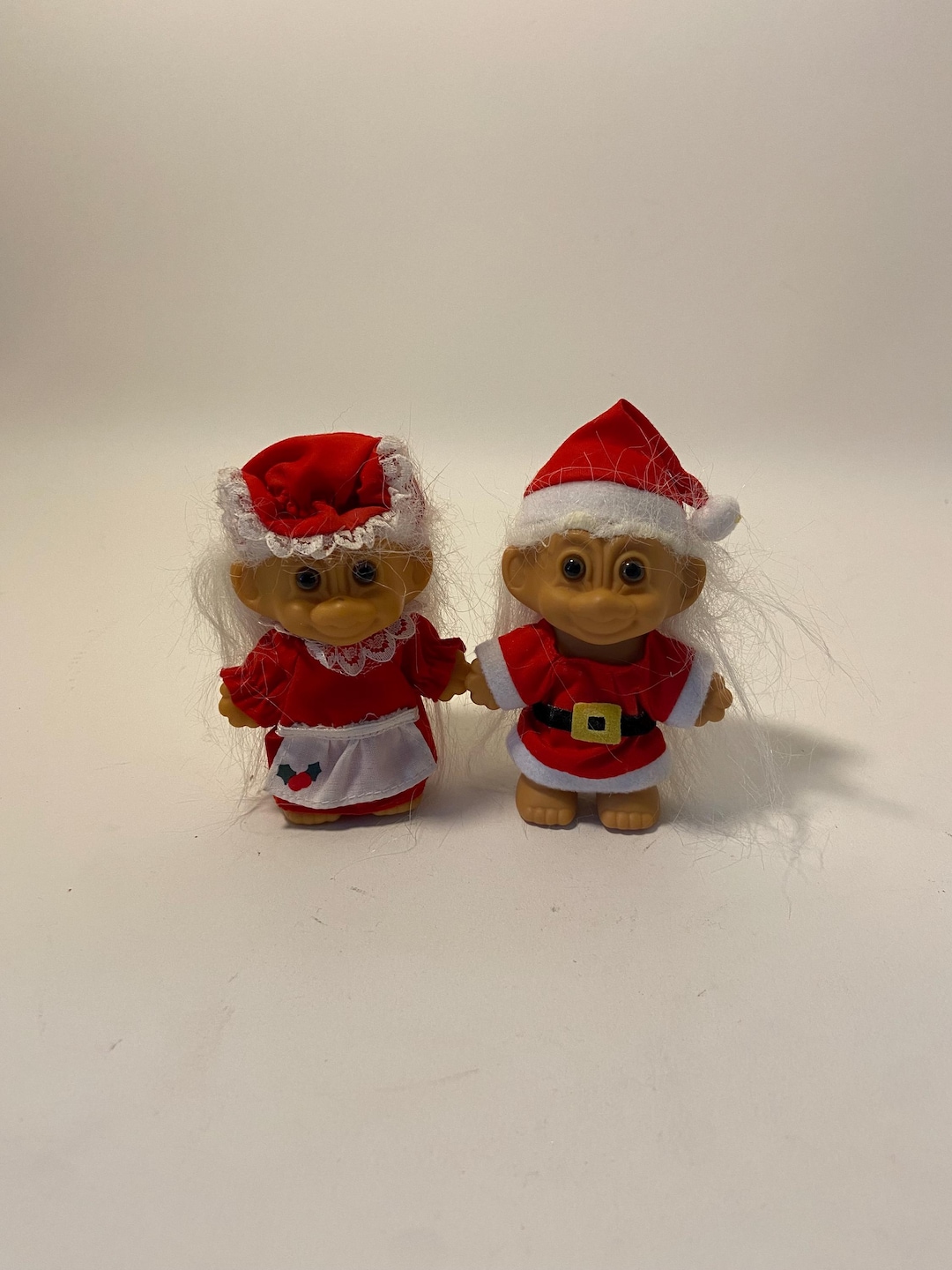 Russ Santa and Mrs Claus Trolls - Etsy