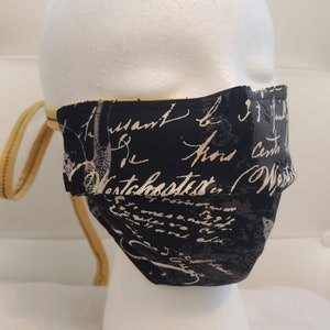 100% Cotton Mask , Fitted Nose Face Mask, Reusable and Washable ...