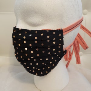 100% Cotton Mask , Fitted Nose Face Mask, Reusable and Washable ...