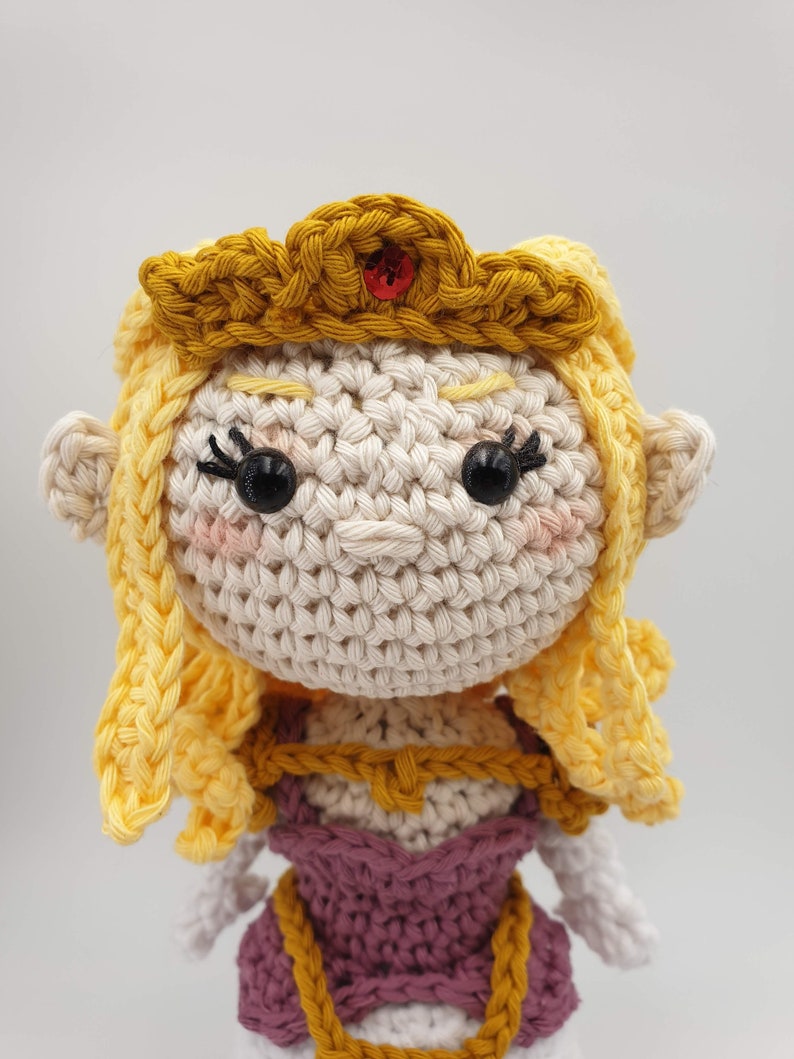 CROCHET PATTERN Legend of Zelda ZELDA Amigurumi - Etsy