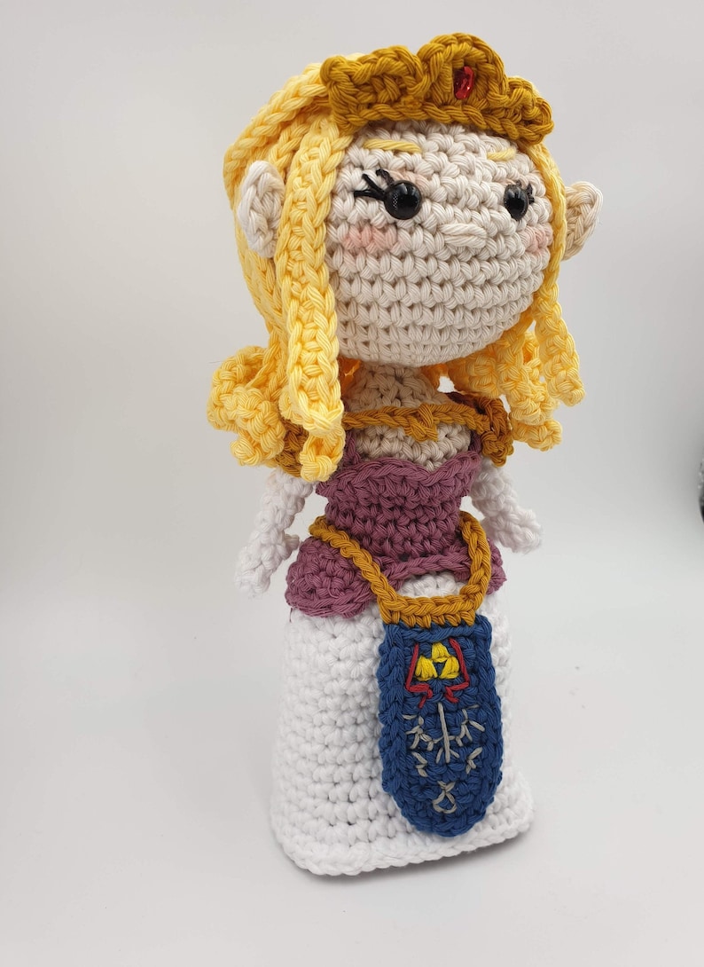 CROCHET PATTERN Legend of Zelda ZELDA Amigurumi - Etsy