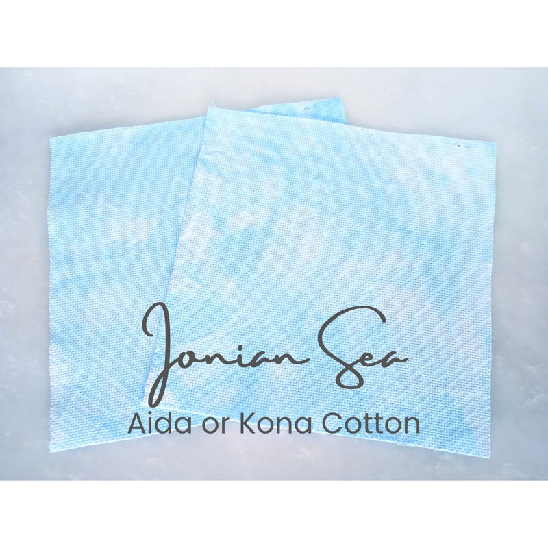 Blue Green 16 Count Aida - Etsy